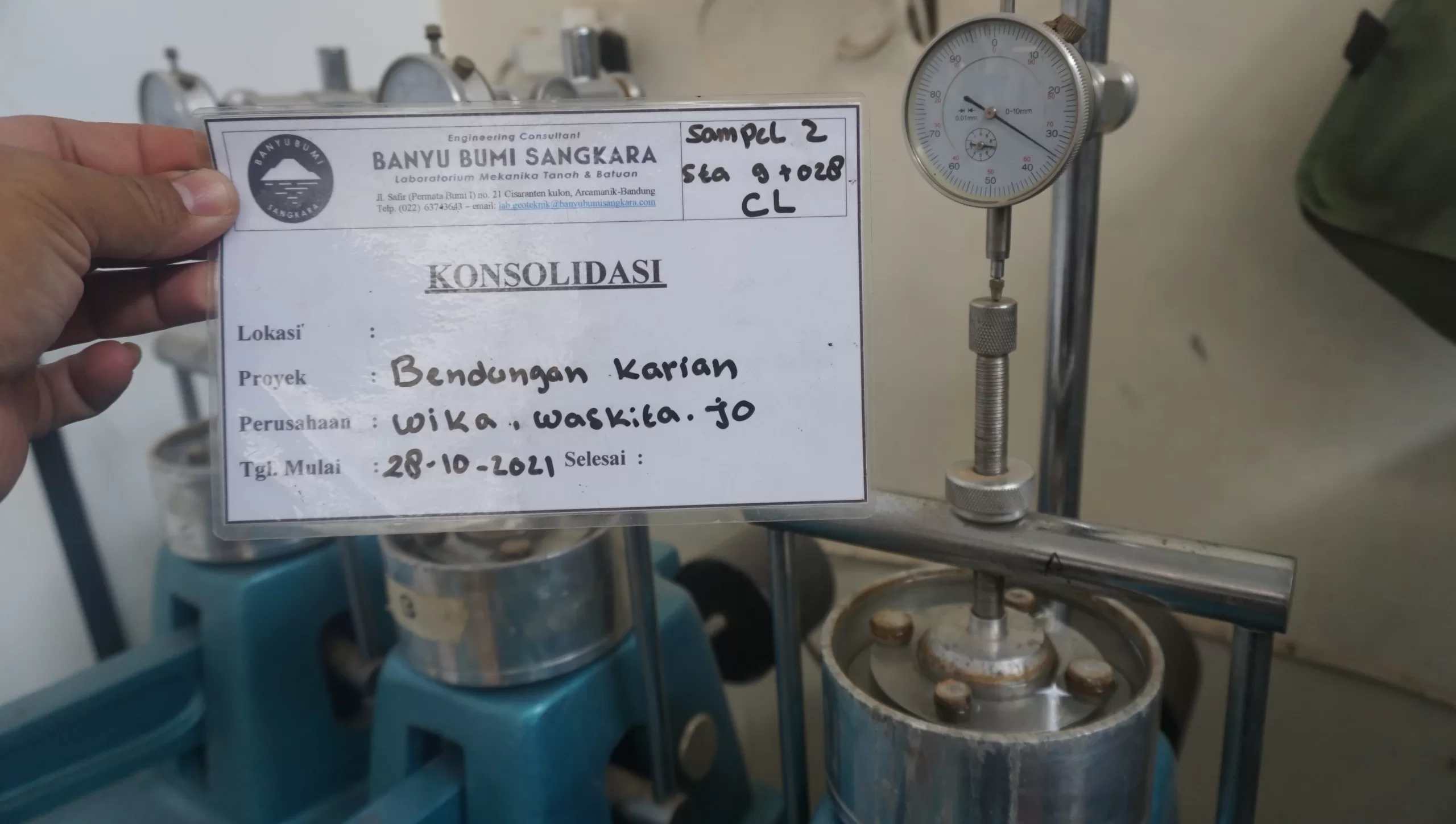 Laboratorium Geoteknik – Banyu Bumi Sangkara