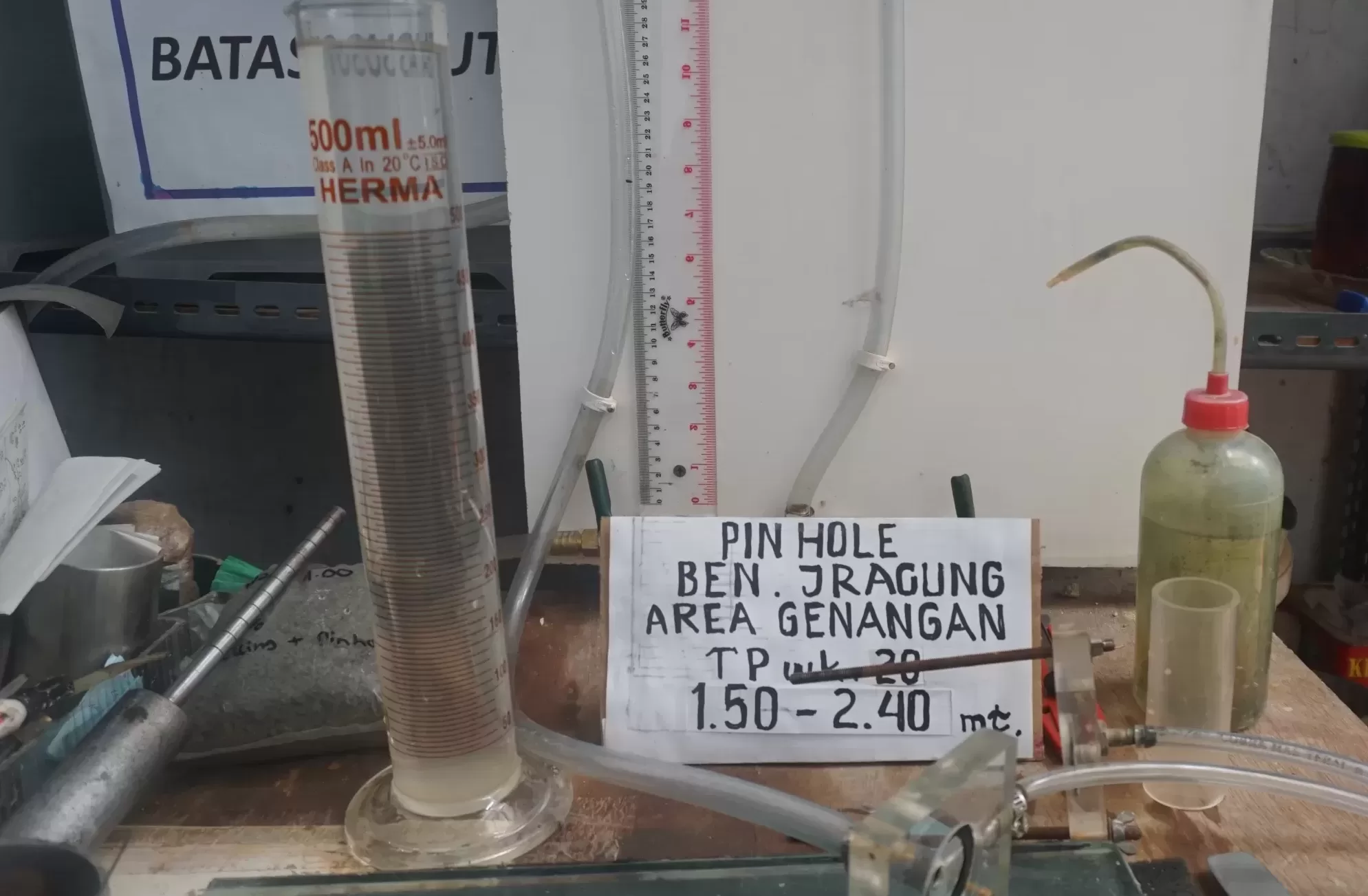 Pinhole Test – Banyu Bumi Sangkara