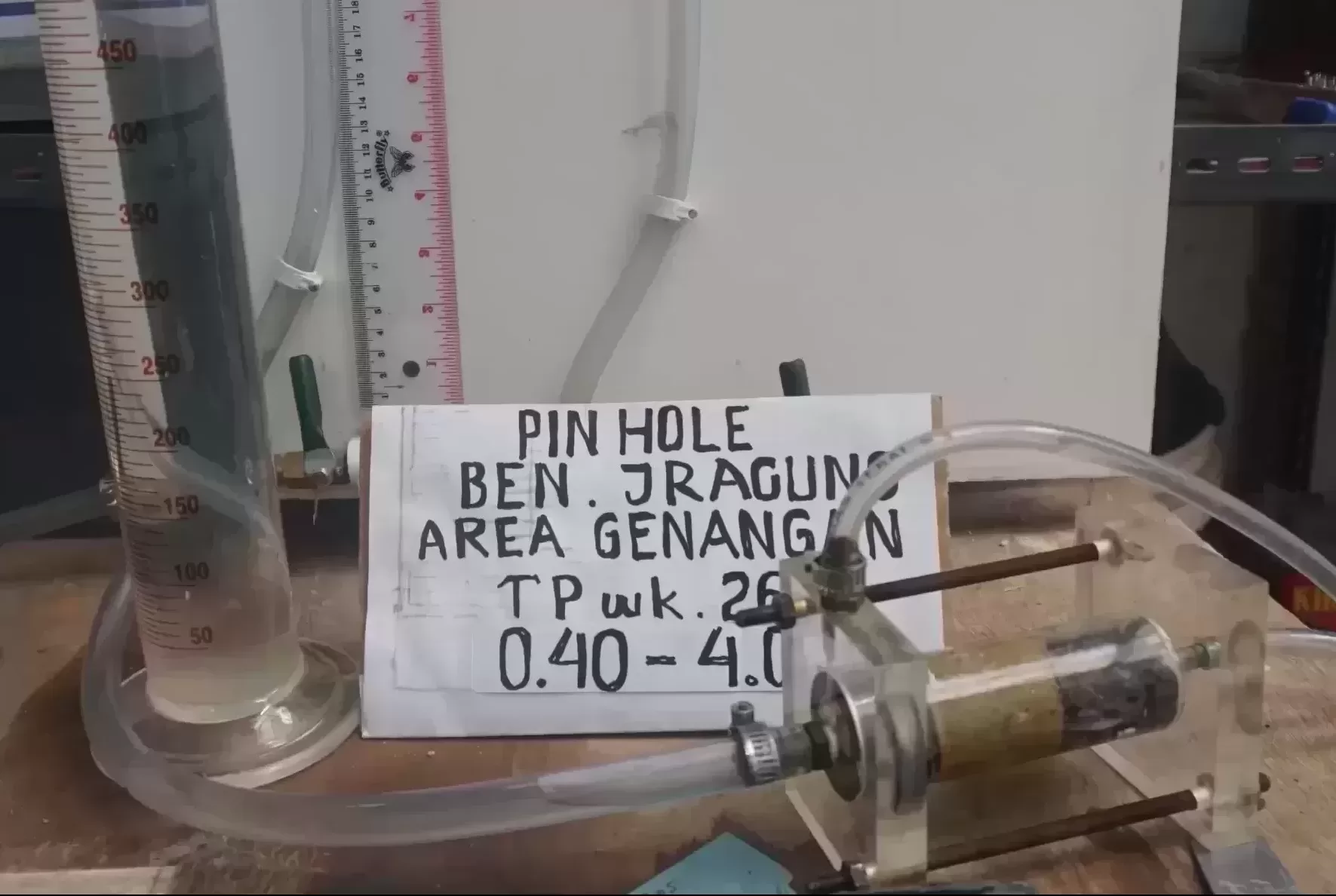Pinhole Test – Banyu Bumi Sangkara
